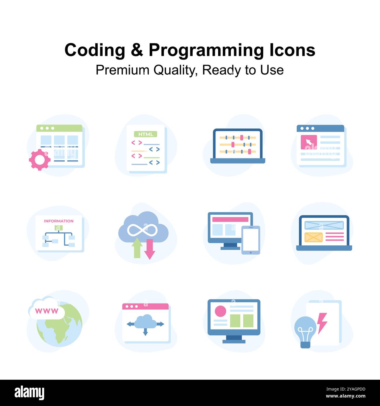 Programming icon Cut Out Stock Images & Pictures - Alamy