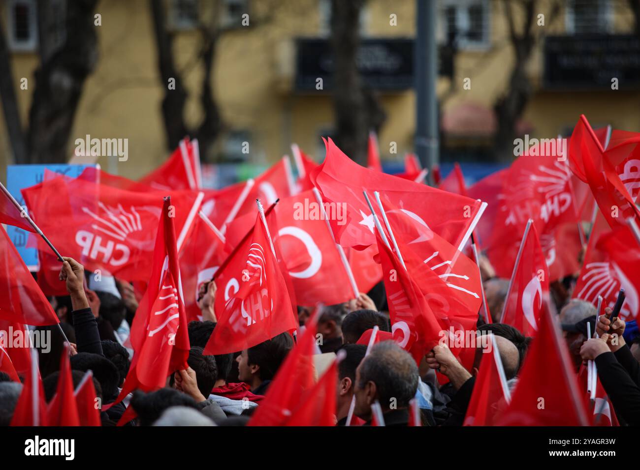 Gaziantep, Turkiye. 25 March 2024. Republican People's Party's ...