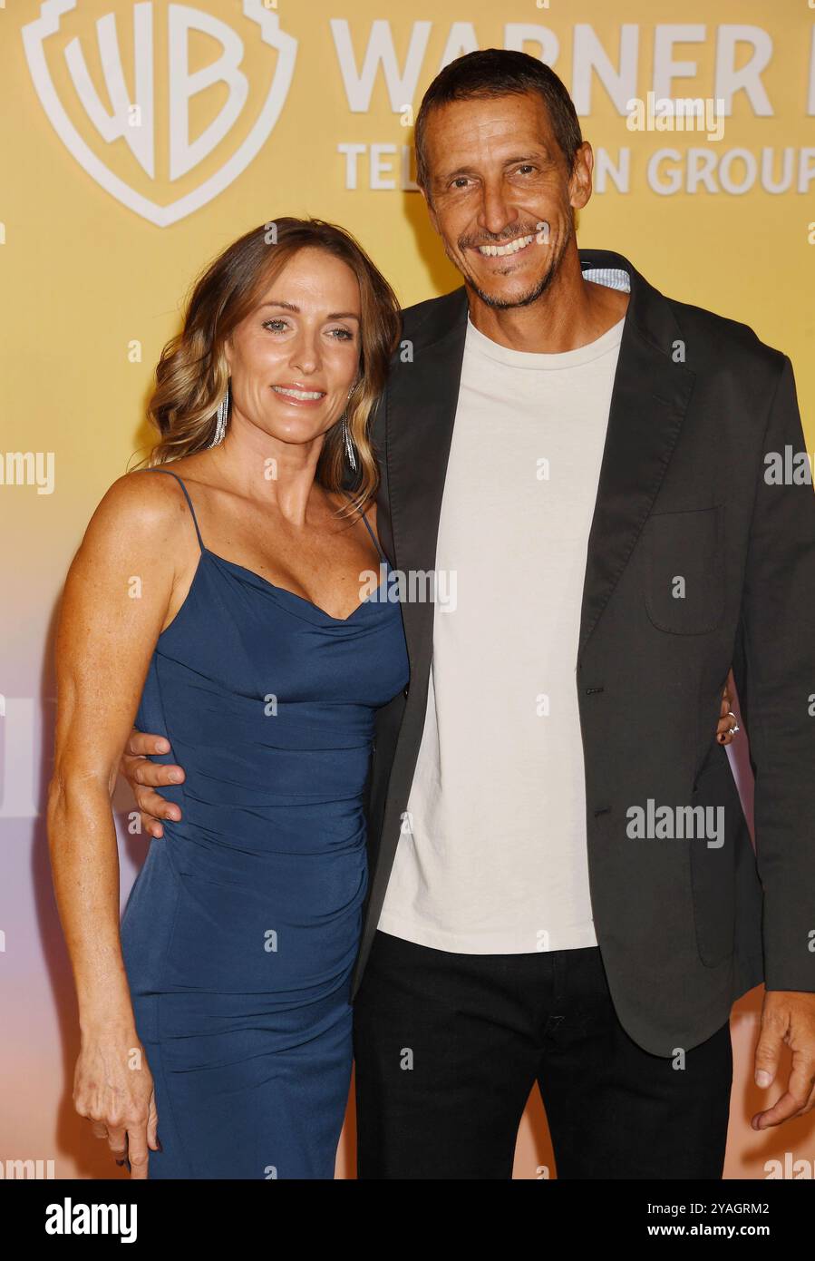 LOS ANGELES, CALIFORNIA - OCTOBER 10: Matt Kester (R) and guest attend ...