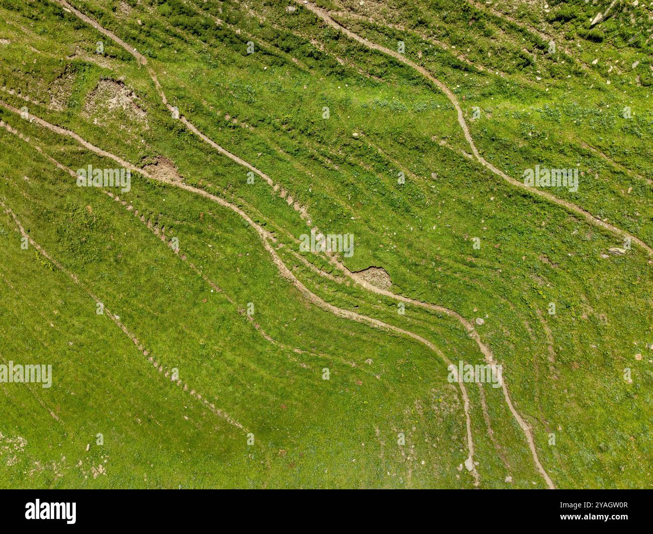 Aerial mountain path hi-res stock photography and images - Alamy