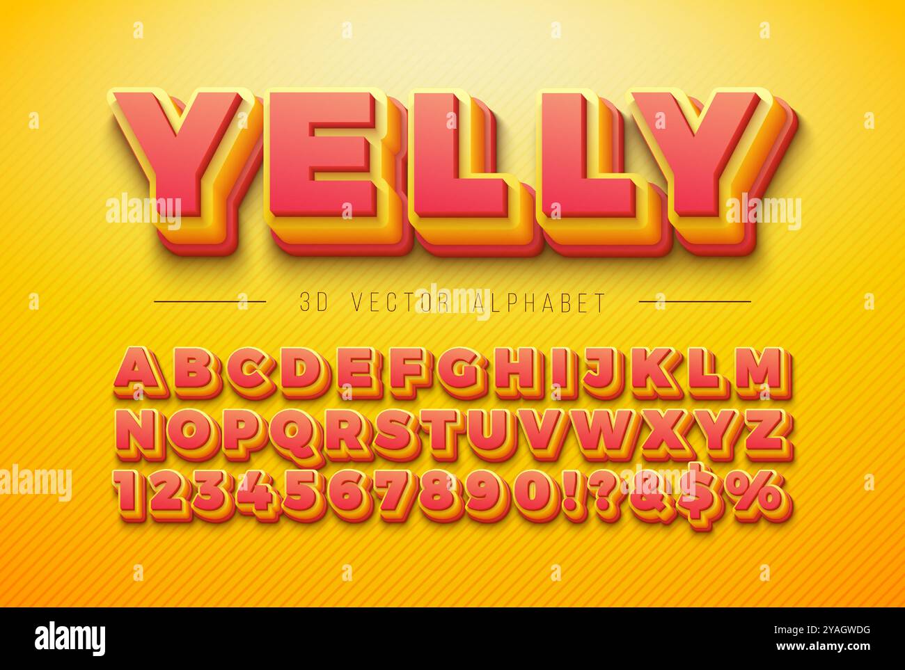 Vector 3d Multi Layered Plexiglass Effect Alphabet Font Set with Shadow ...