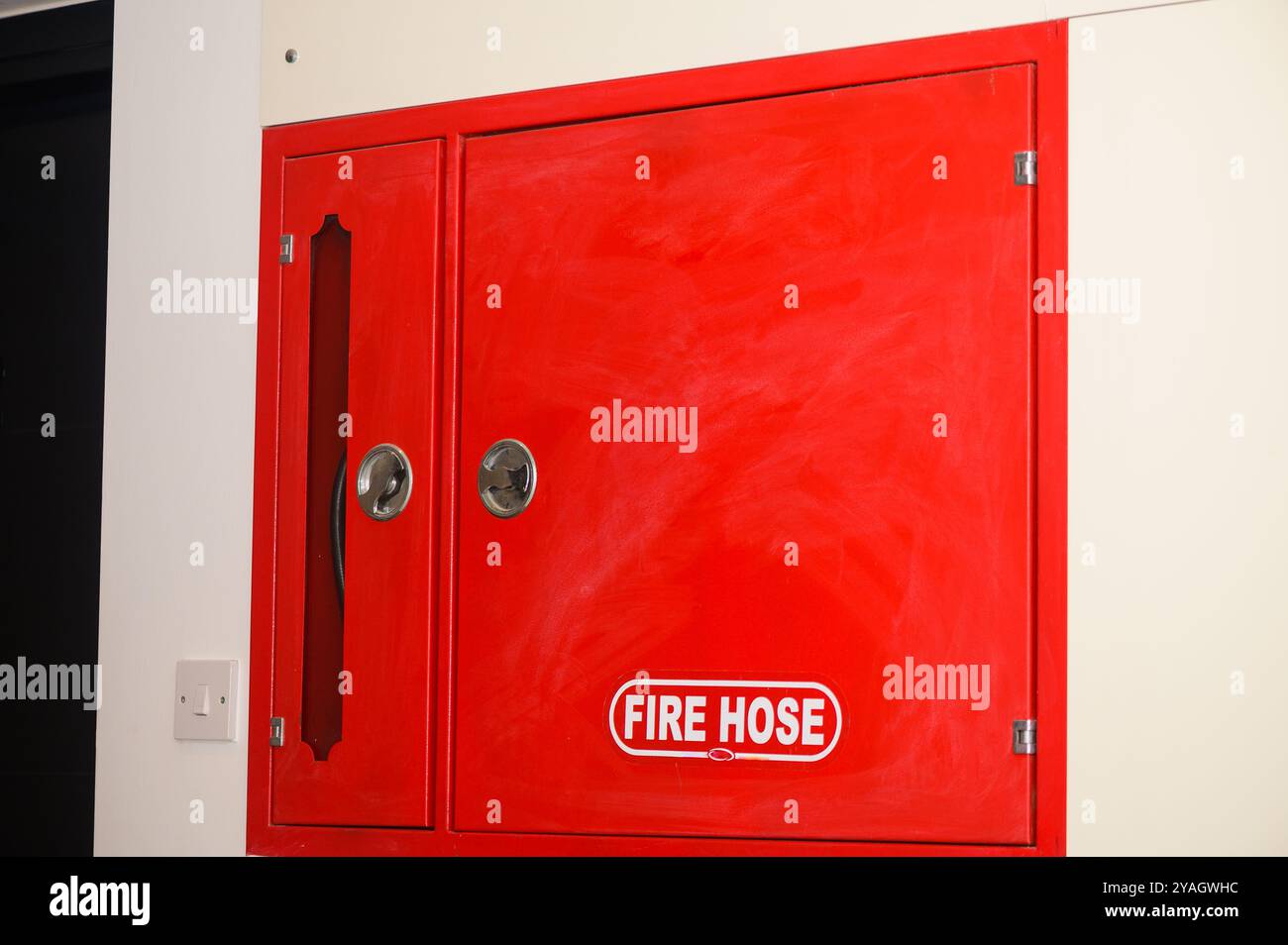 Fire hose cabinet hi-res stock photography and images - Alamy