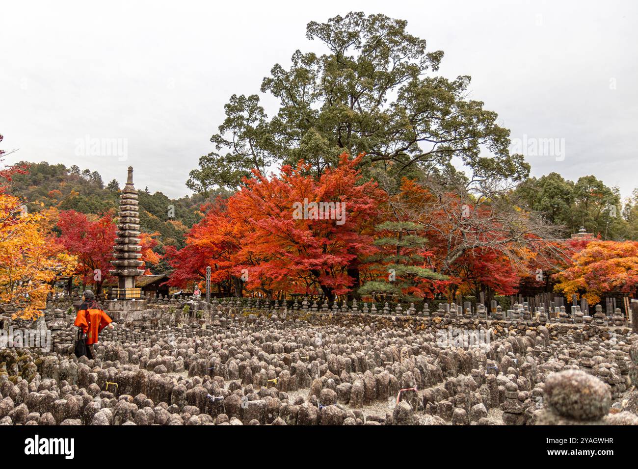 Kyoto japan adashino nenbutsu ji temple hi-res stock photography and ...
