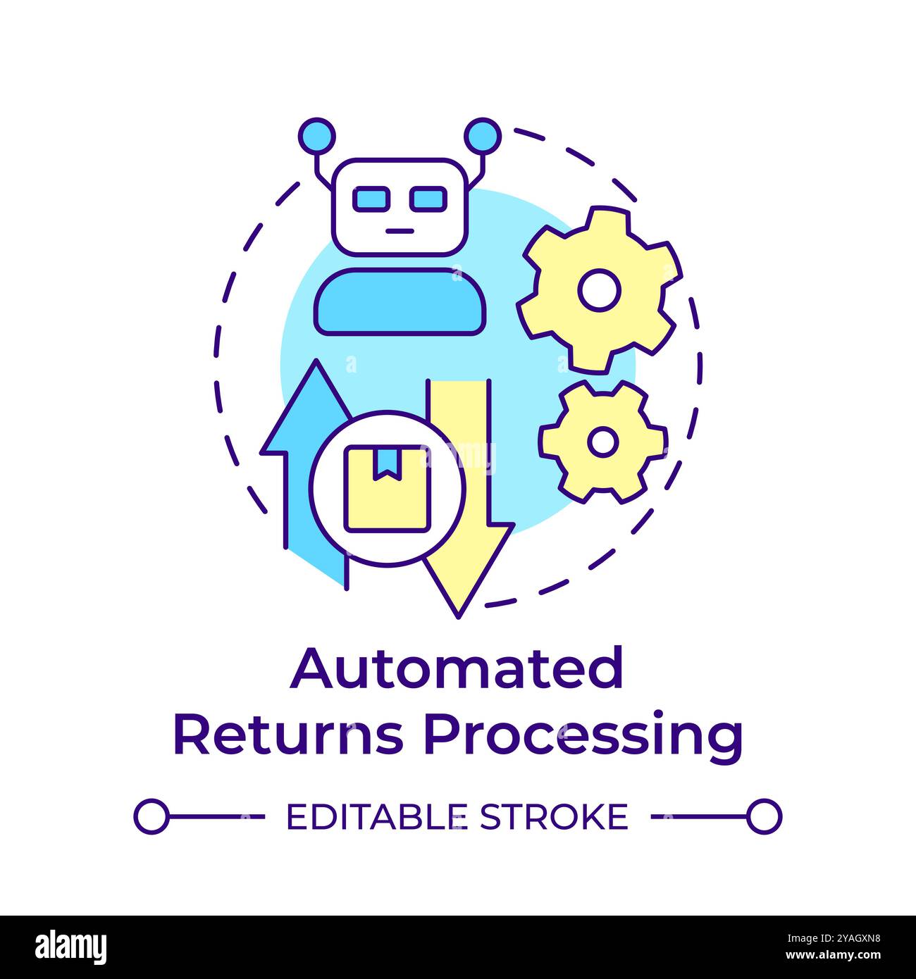 Processing robotics Stock Vector Images - Alamy