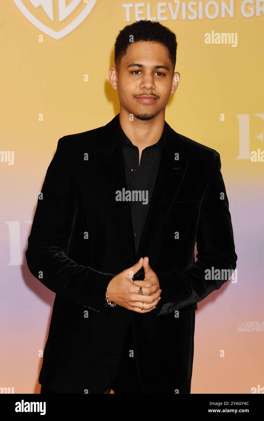 LOS ANGELES, CALIFORNIA - OCTOBER 10: Rhenzy Feliz attends the Warner Bros. Television Group's ...