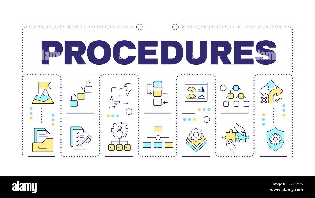 Documentation procedures Stock Vector Images - Alamy