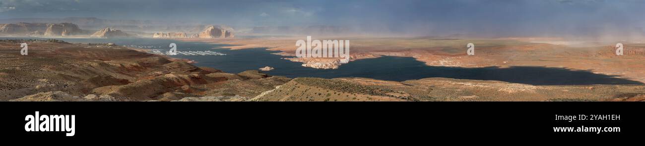 Aerial view of lake powell hi-res stock photography and images - Alamy