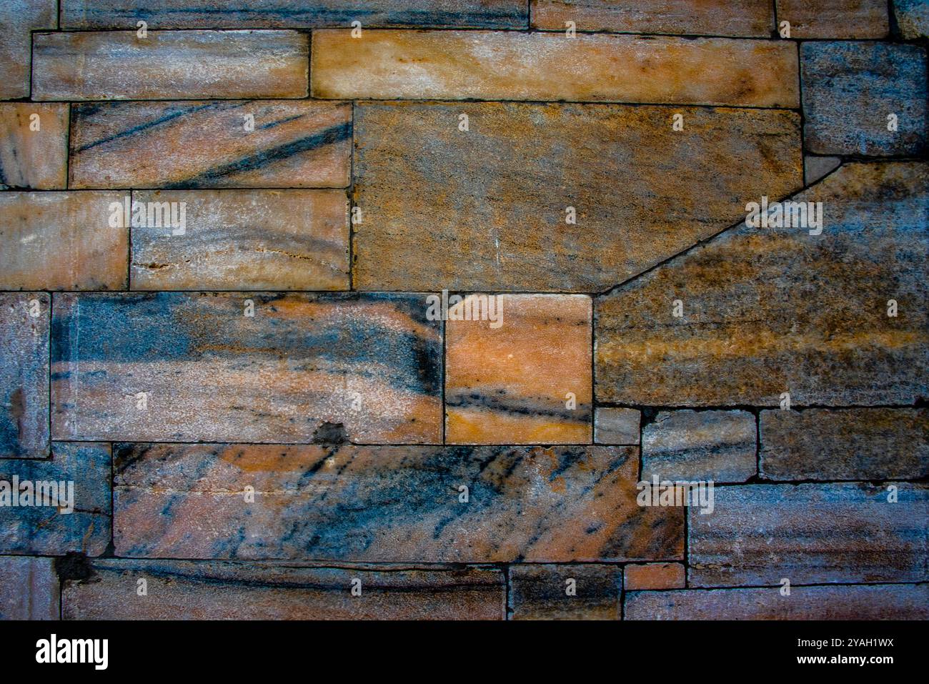 gray veined marble wall texture with vertical and horizontal lines in ...
