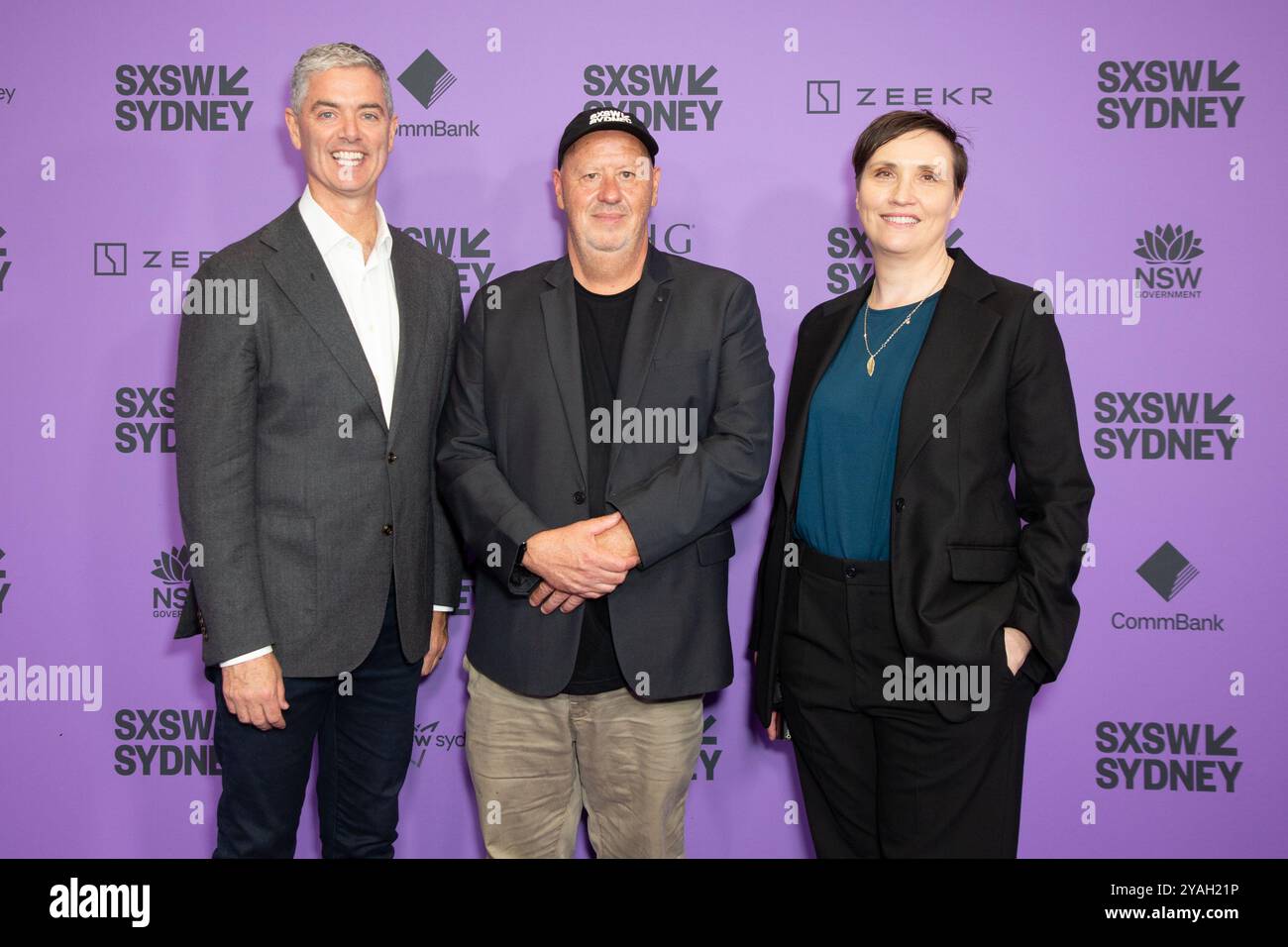 Sydney, Australia. 14th October 2024: L-R: The Hon. John Graham, MLC ...