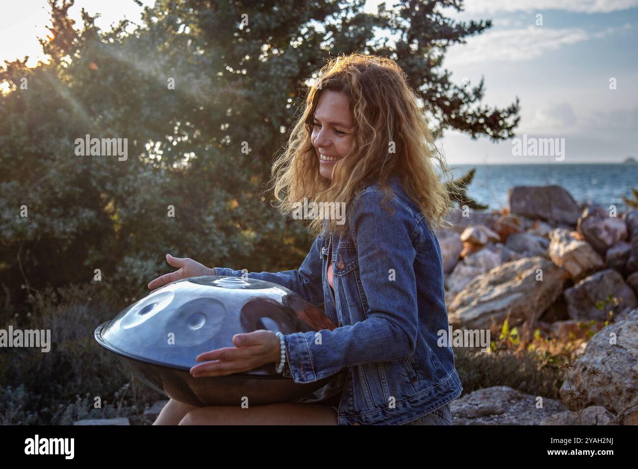 Handpan drum hi-res stock photography and images - Alamy