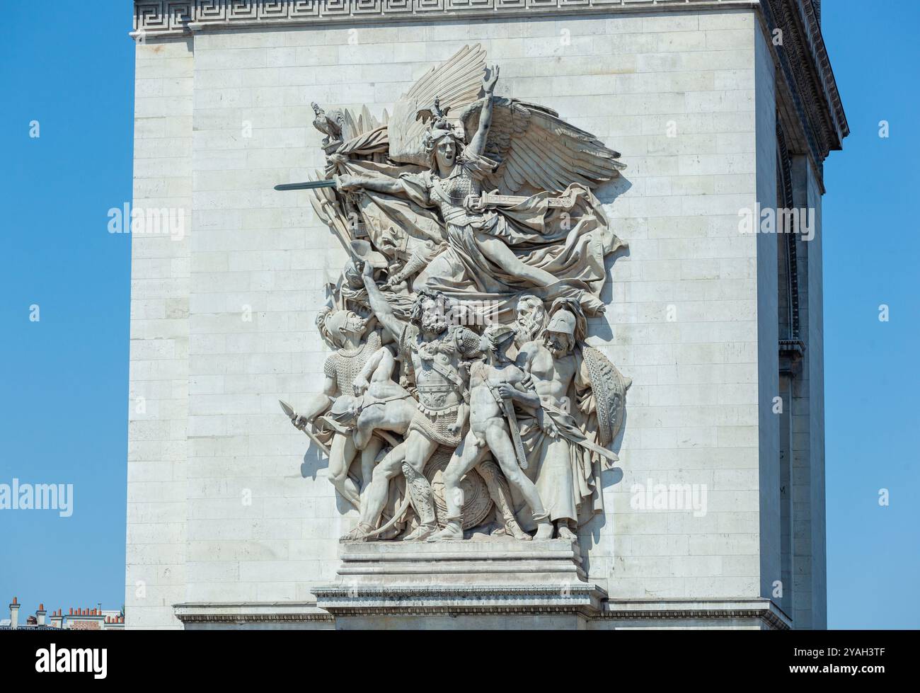 Shield arc de triomphe paris hi-res stock photography and images - Alamy
