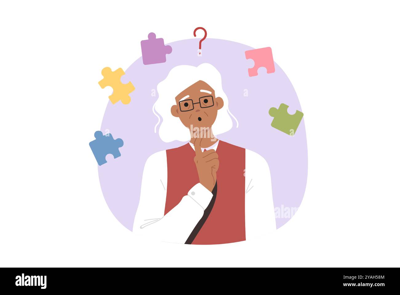 Patient woman who brain Stock Vector Images - Alamy