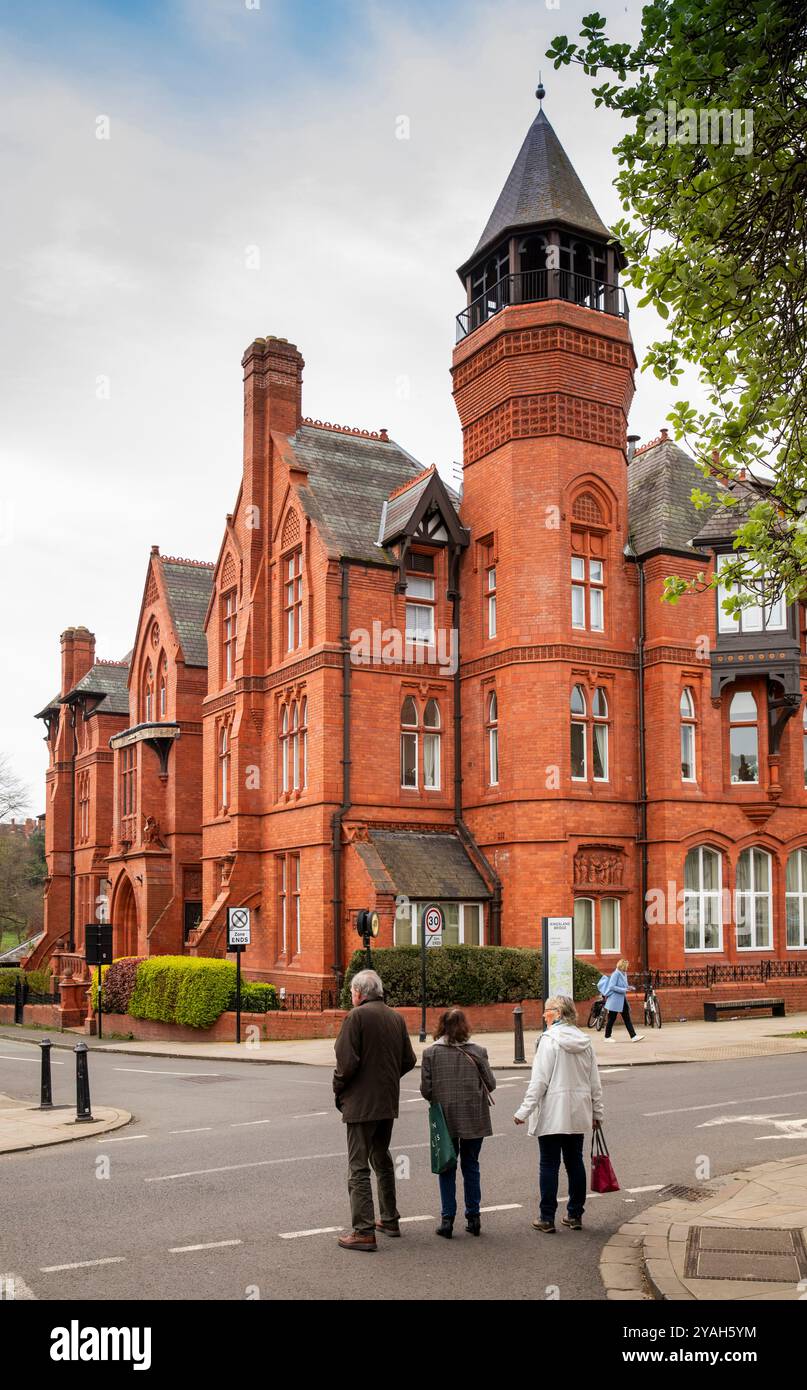 UK, England, Shropshire, Shrewsbury, Murivance, Kingsland Mansions ...