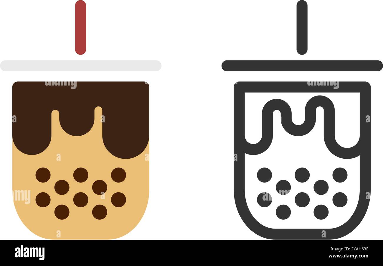 Brown sugar vector vectors Cut Out Stock Images & Pictures - Alamy