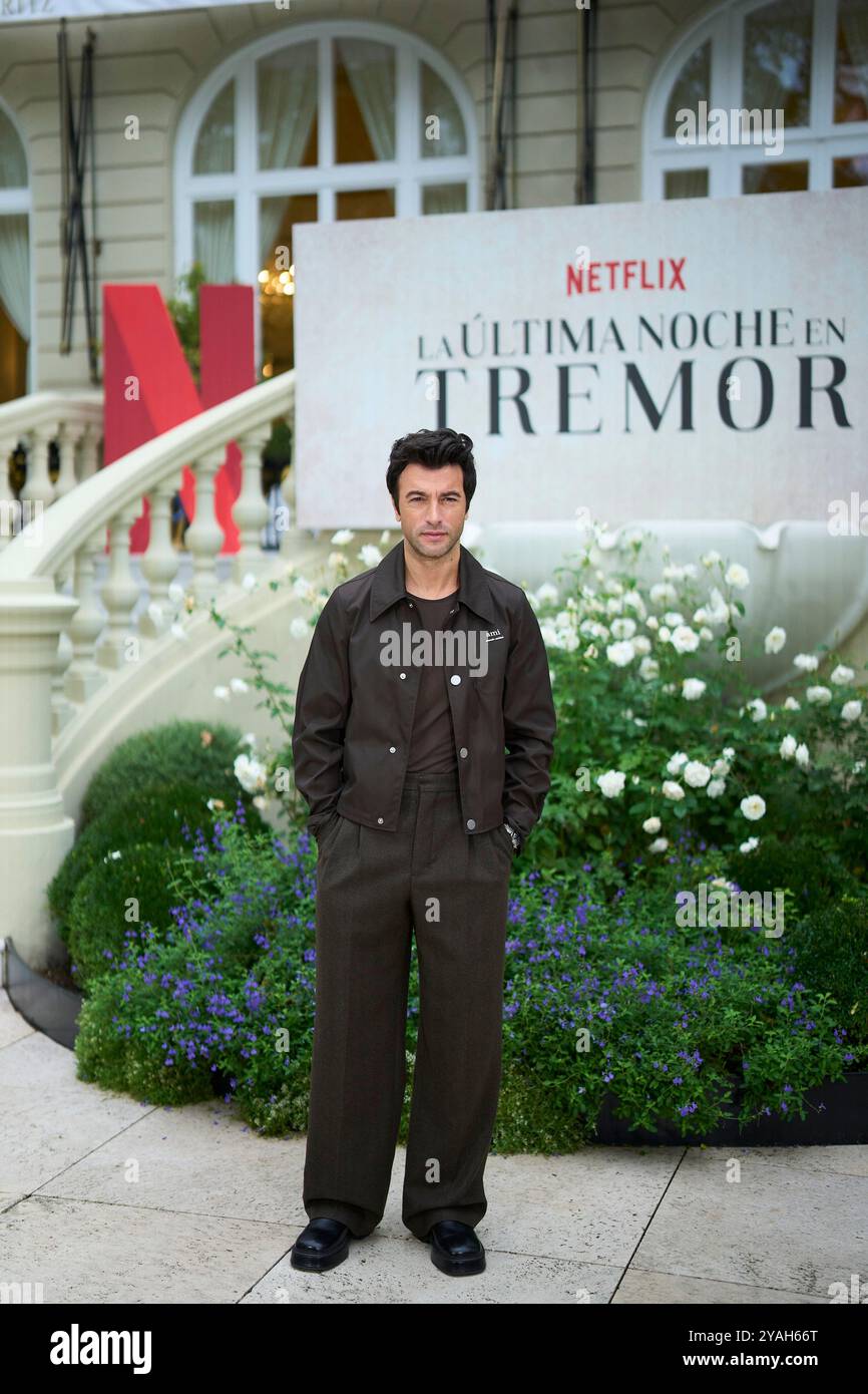 Madrid. Spain. 20241014, Javier Rey attends ‘La ultima noche en Tremor ...