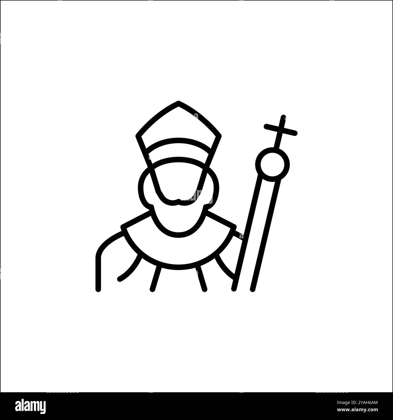 Saint Patrick icon Stock Vector Image & Art - Alamy