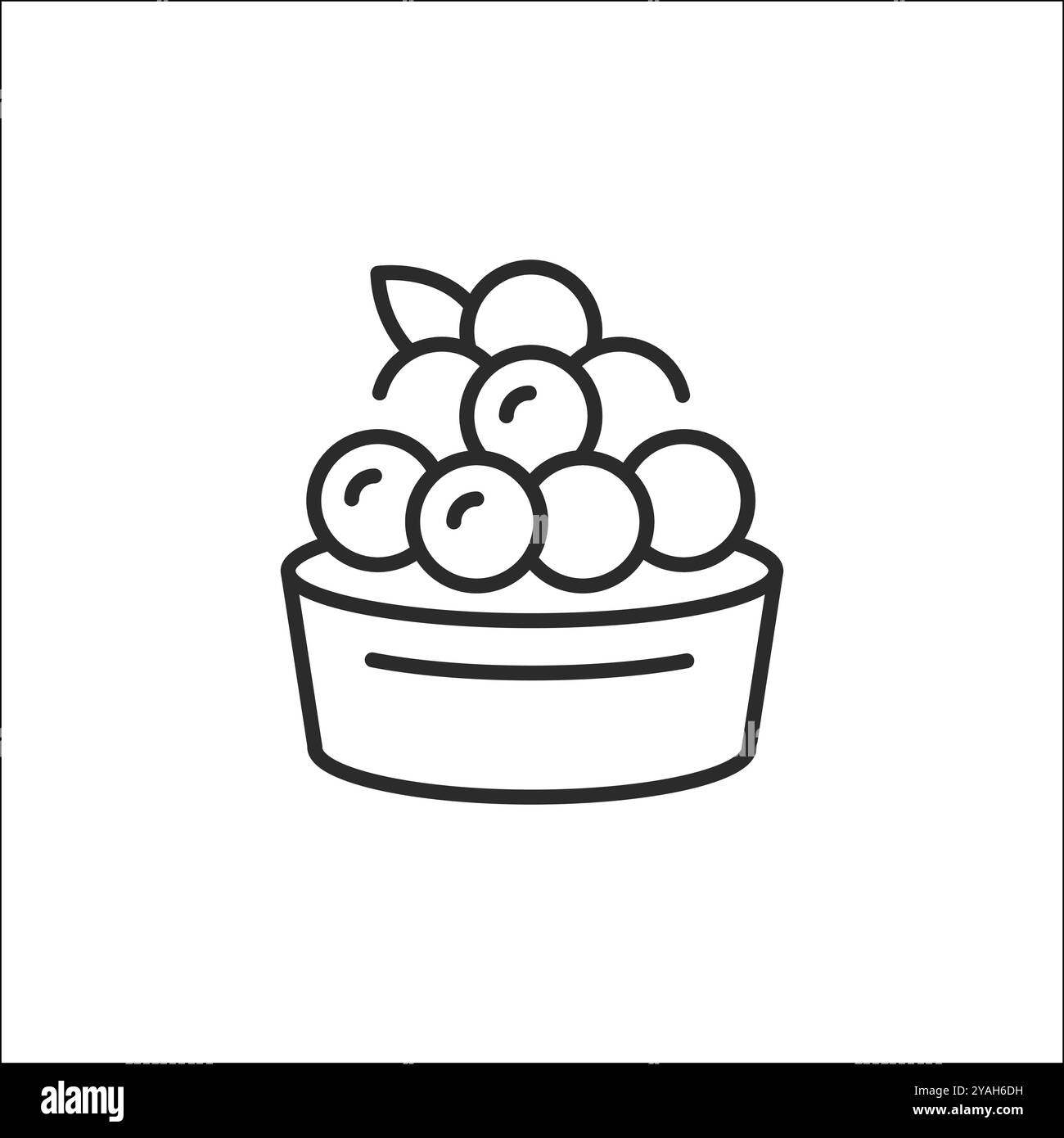 Round Cake Icon Outline Stock Vector Image & Art - Alamy