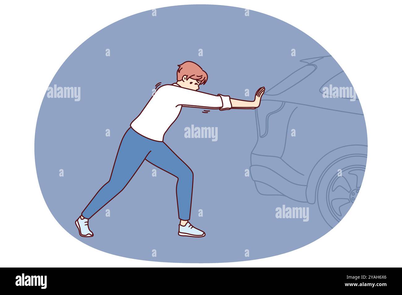 Road needs repair Cut Out Stock Images & Pictures - Alamy