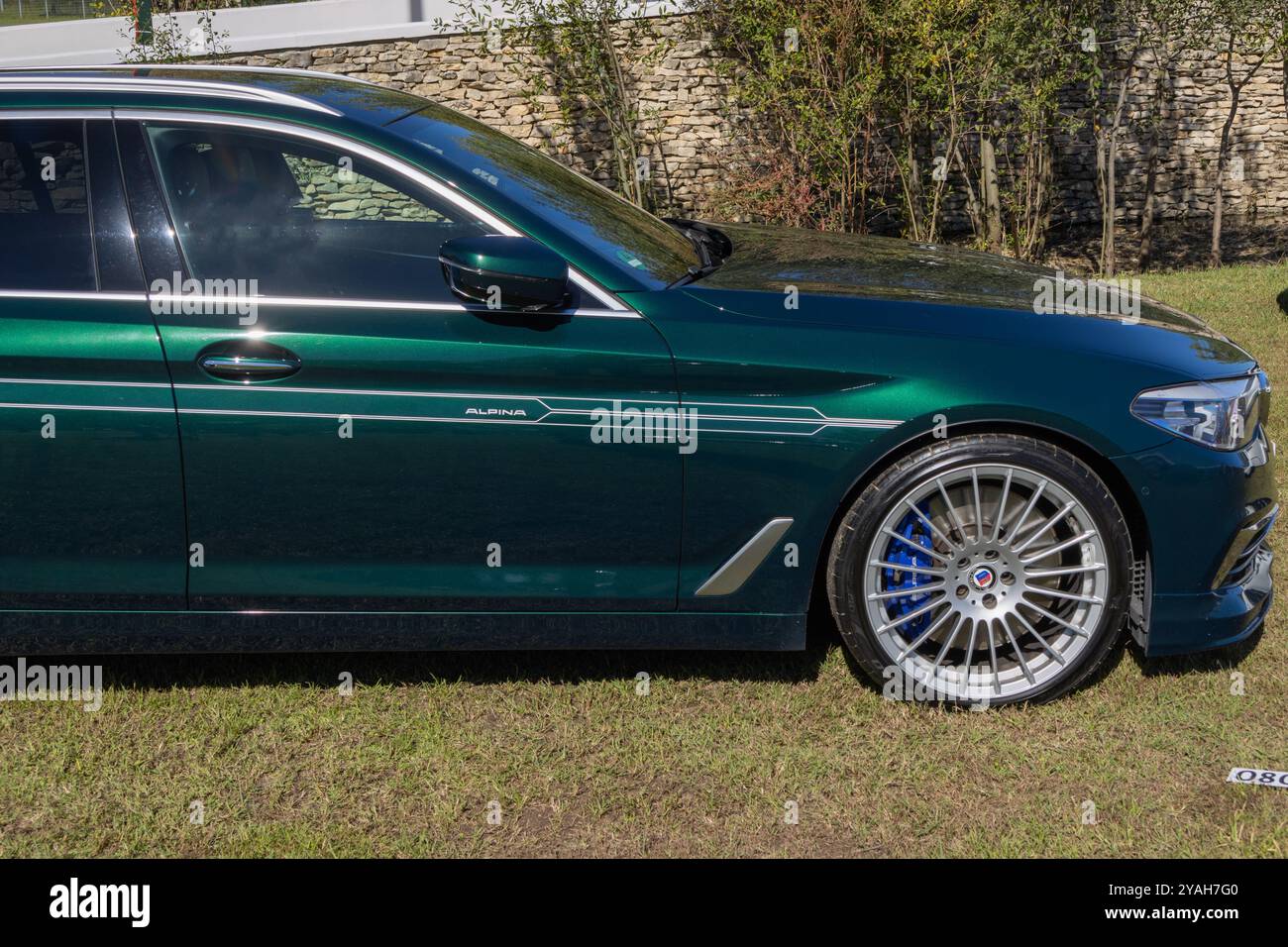 Alpina logo hi-res stock photography and images - Alamy