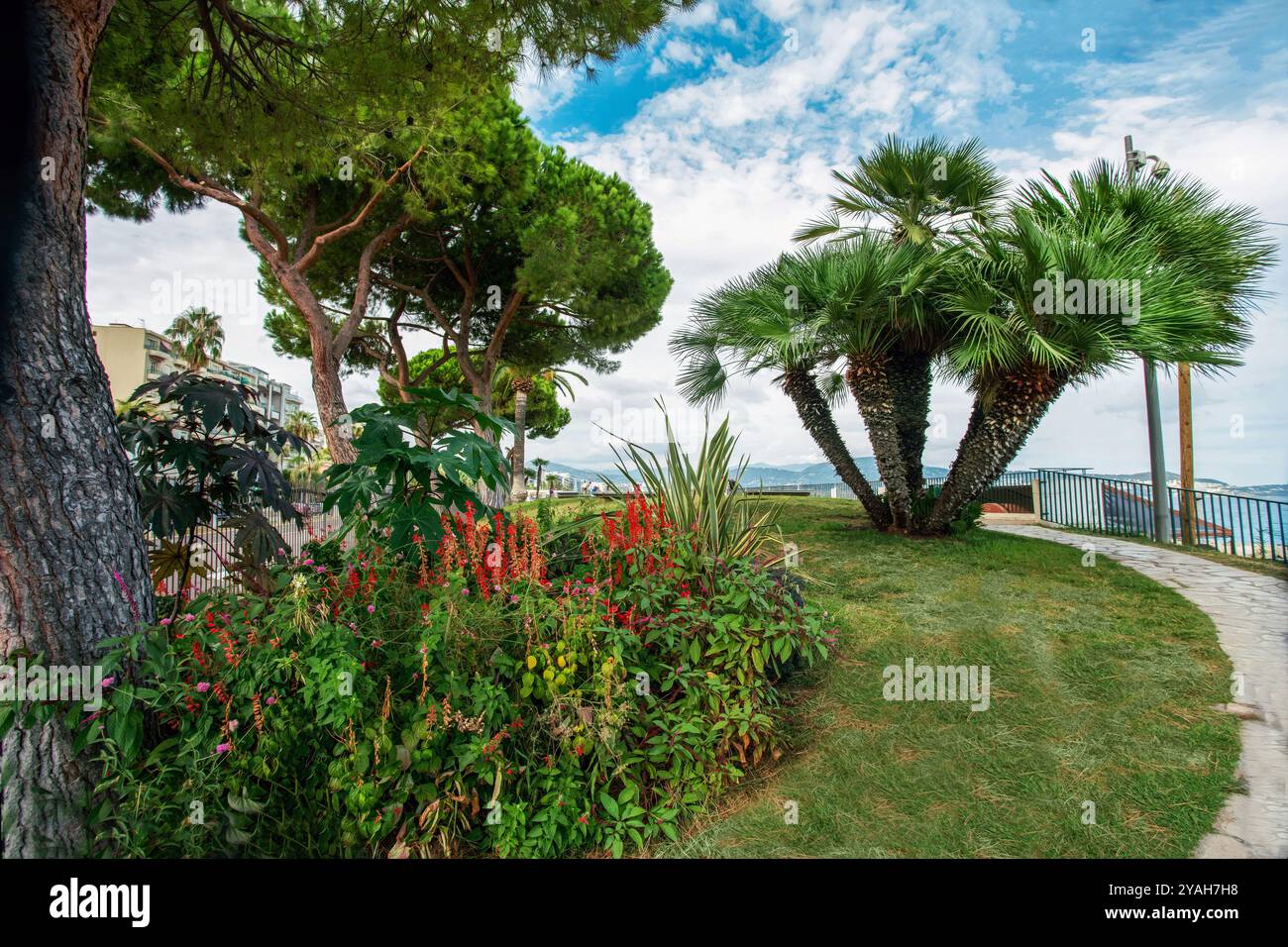 Amazing park in Monte Carlo next to famous casino- awe summer in Monaco ...