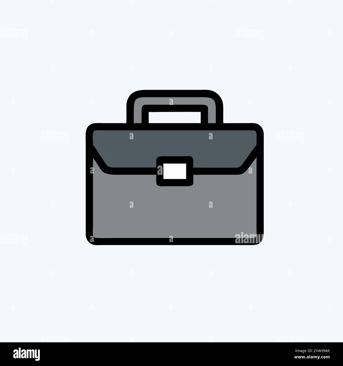 Line art briefcase Stock Vector Images - Alamy