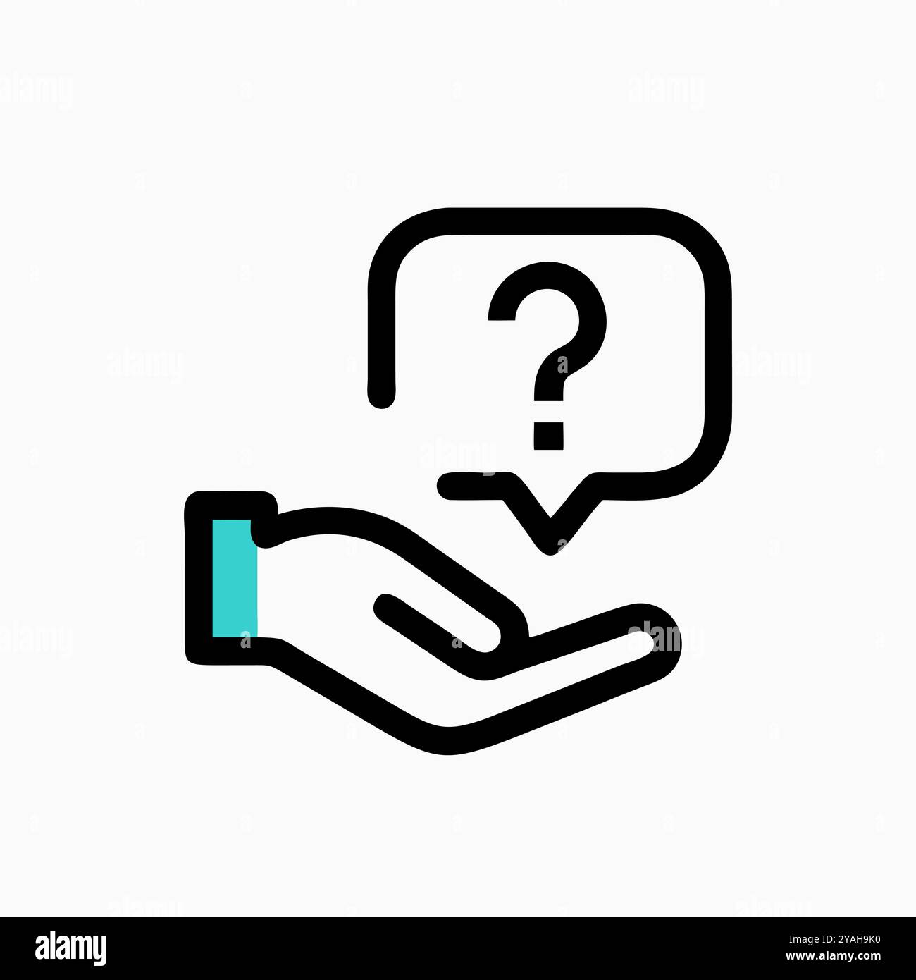 Question Mark Icon Stock Vector Image & Art - Alamy
