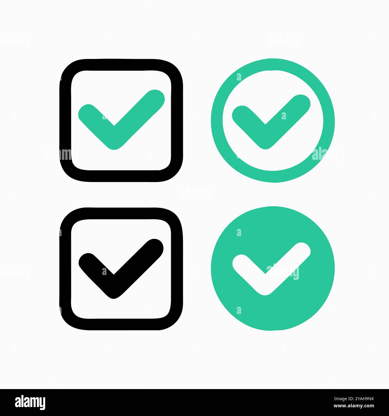 Checklist symbols hi-res stock photography and images - Alamy