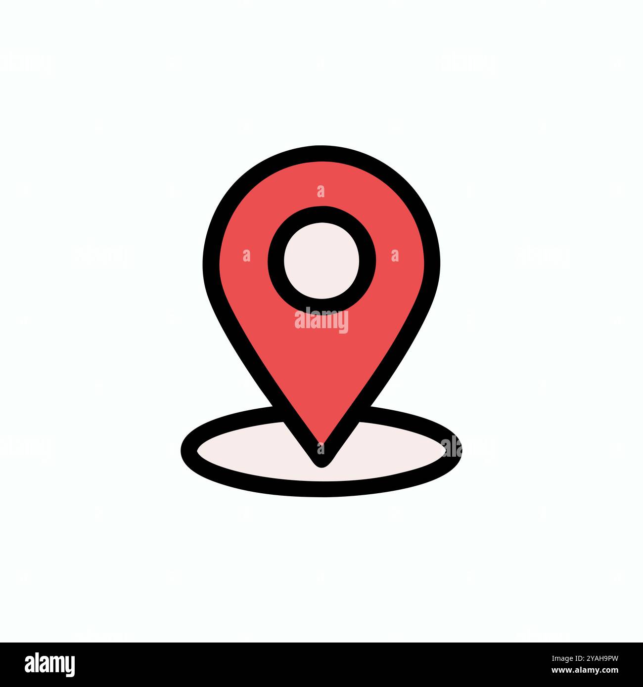 Location Pin icon vector art image Stock Vector Image & Art - Alamy