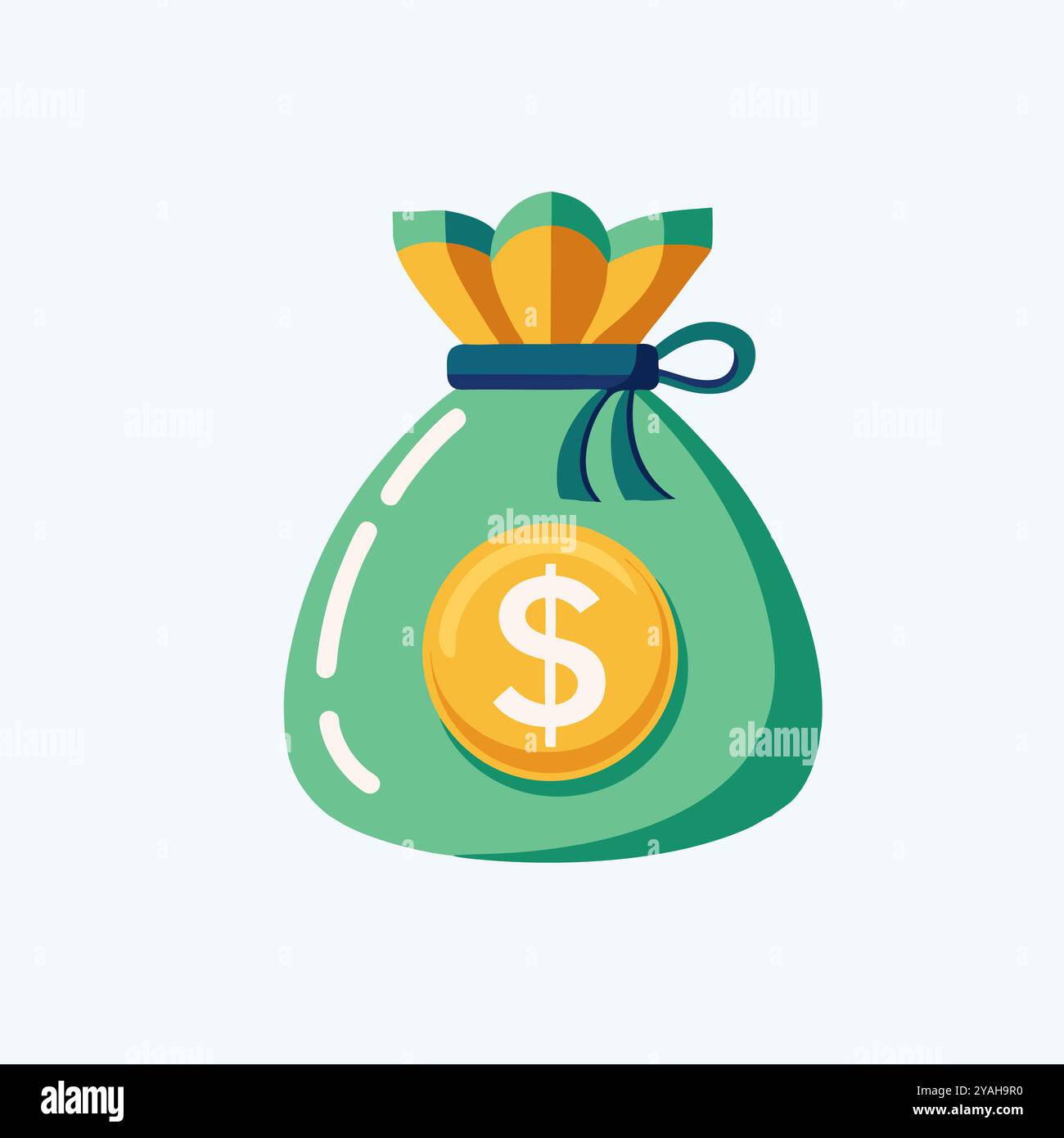 Money Bag icon vector art image set Stock Vector Image & Art - Alamy