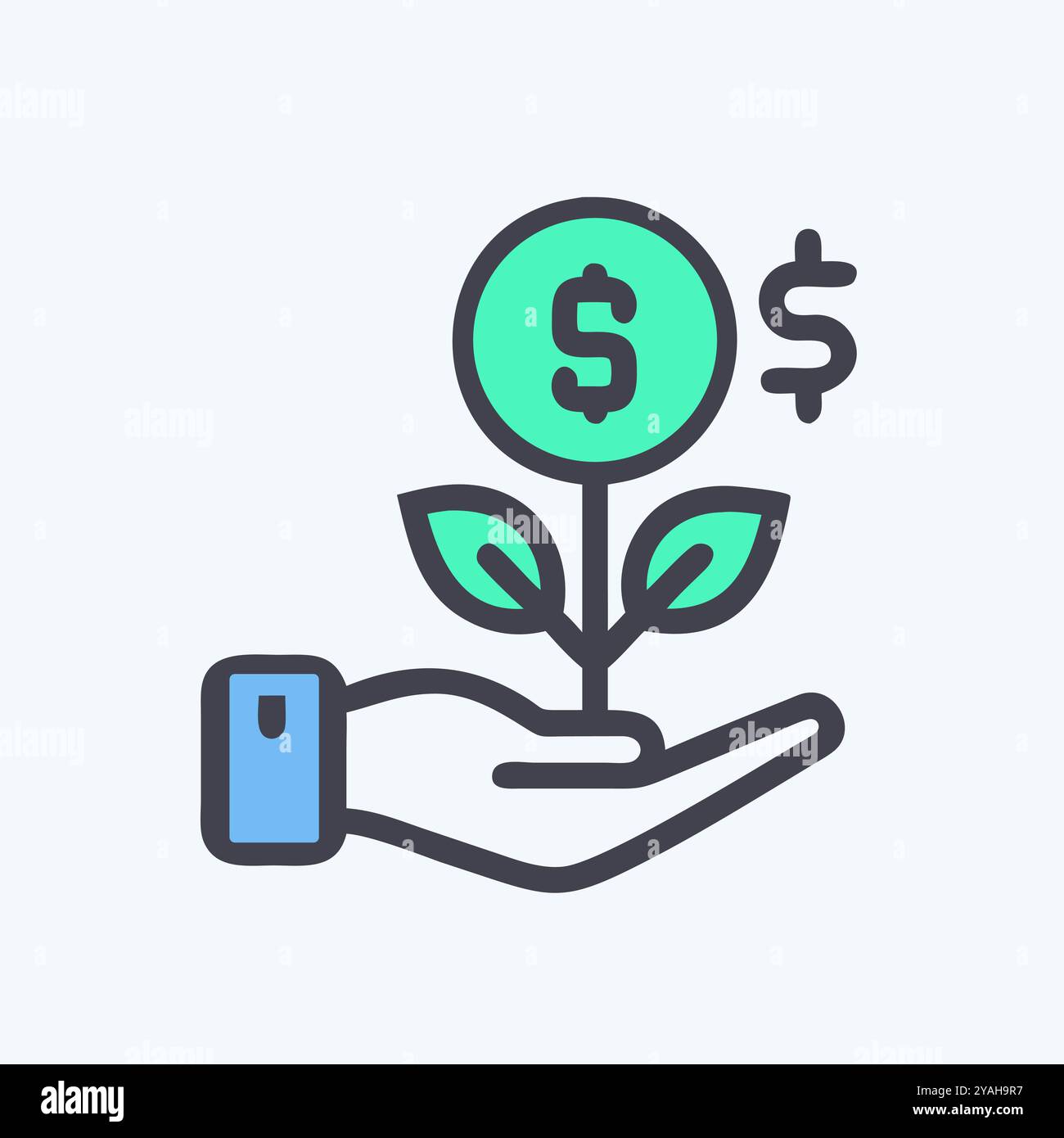 Investment icon hi-res stock photography and images - Alamy