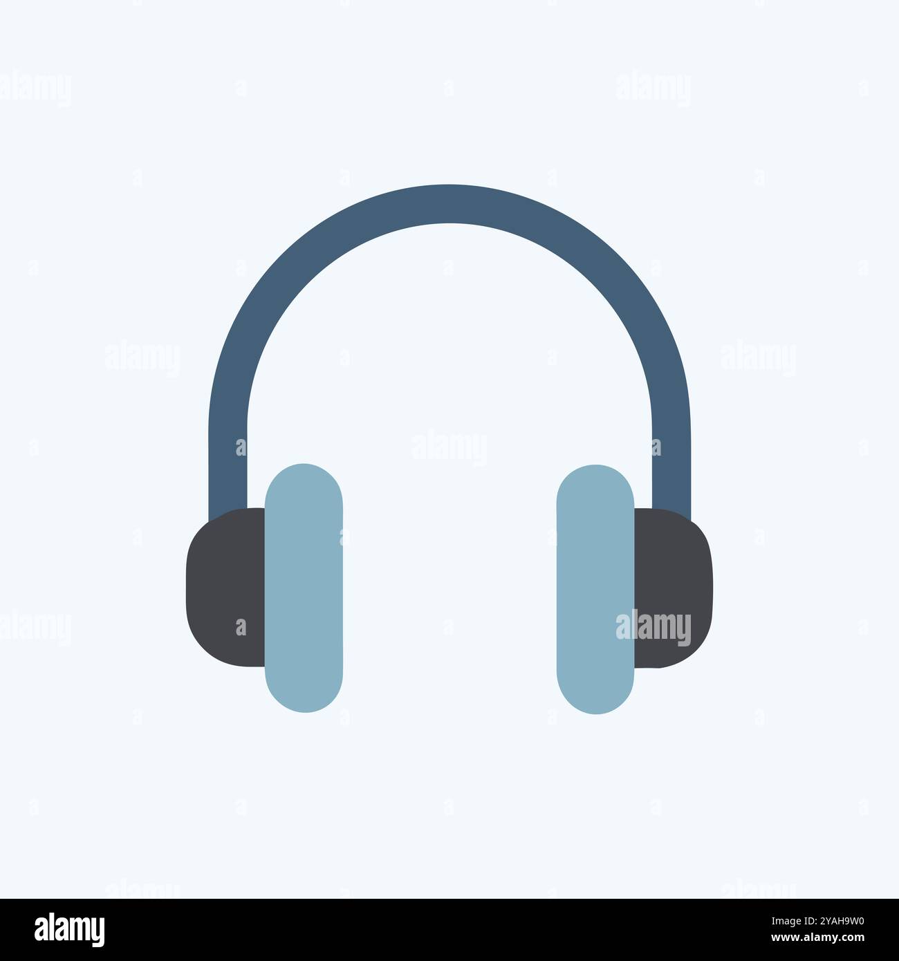 Headphones sound isolated icon Stock Vector Images - Alamy