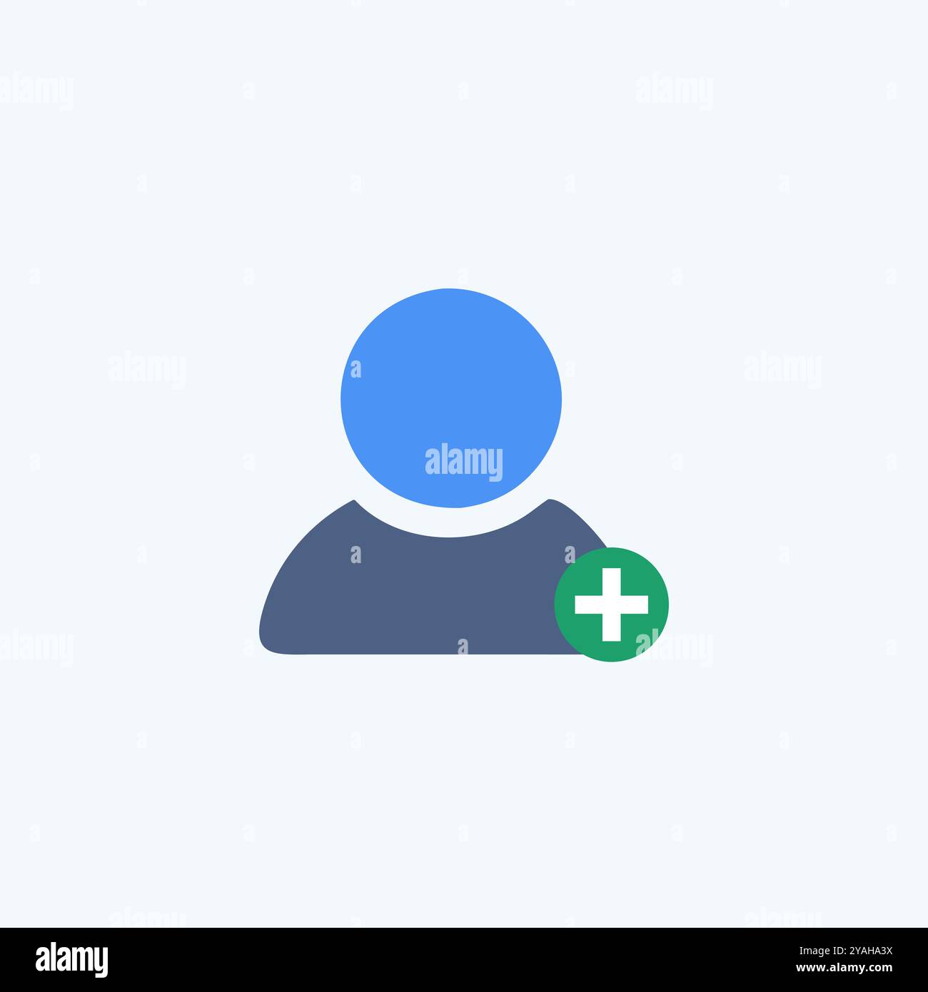 Friend Request icon vector art image Stock Vector Image & Art - Alamy