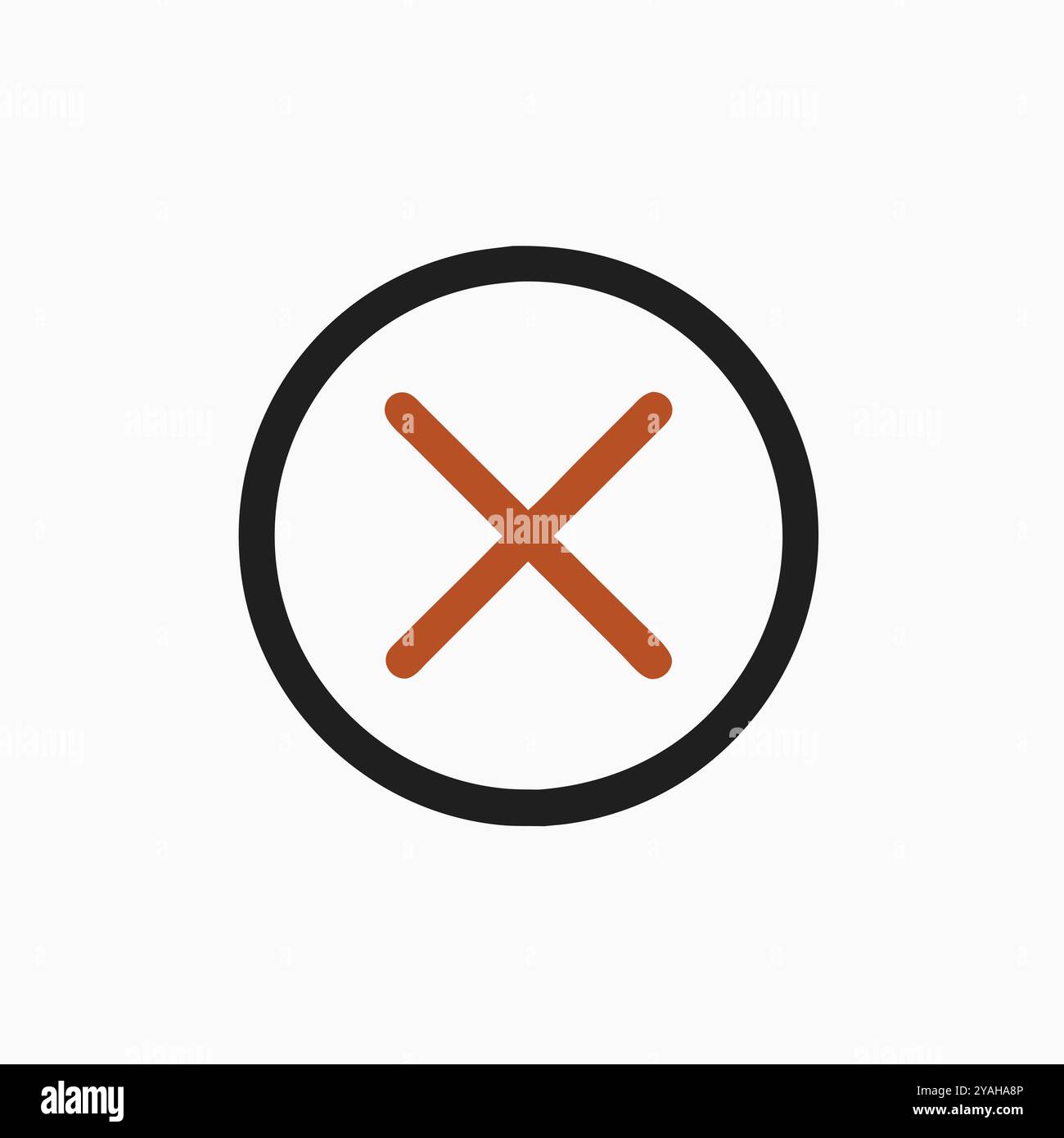 red Cross Symbol Inside a Circular Outline Stock Vector Image & Art - Alamy