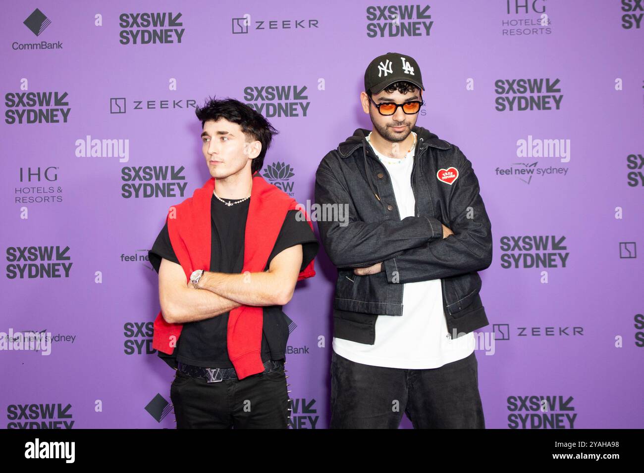 Sydney, Australia. 14th October 2024: Ash Hodgkinson and Nick Will ...