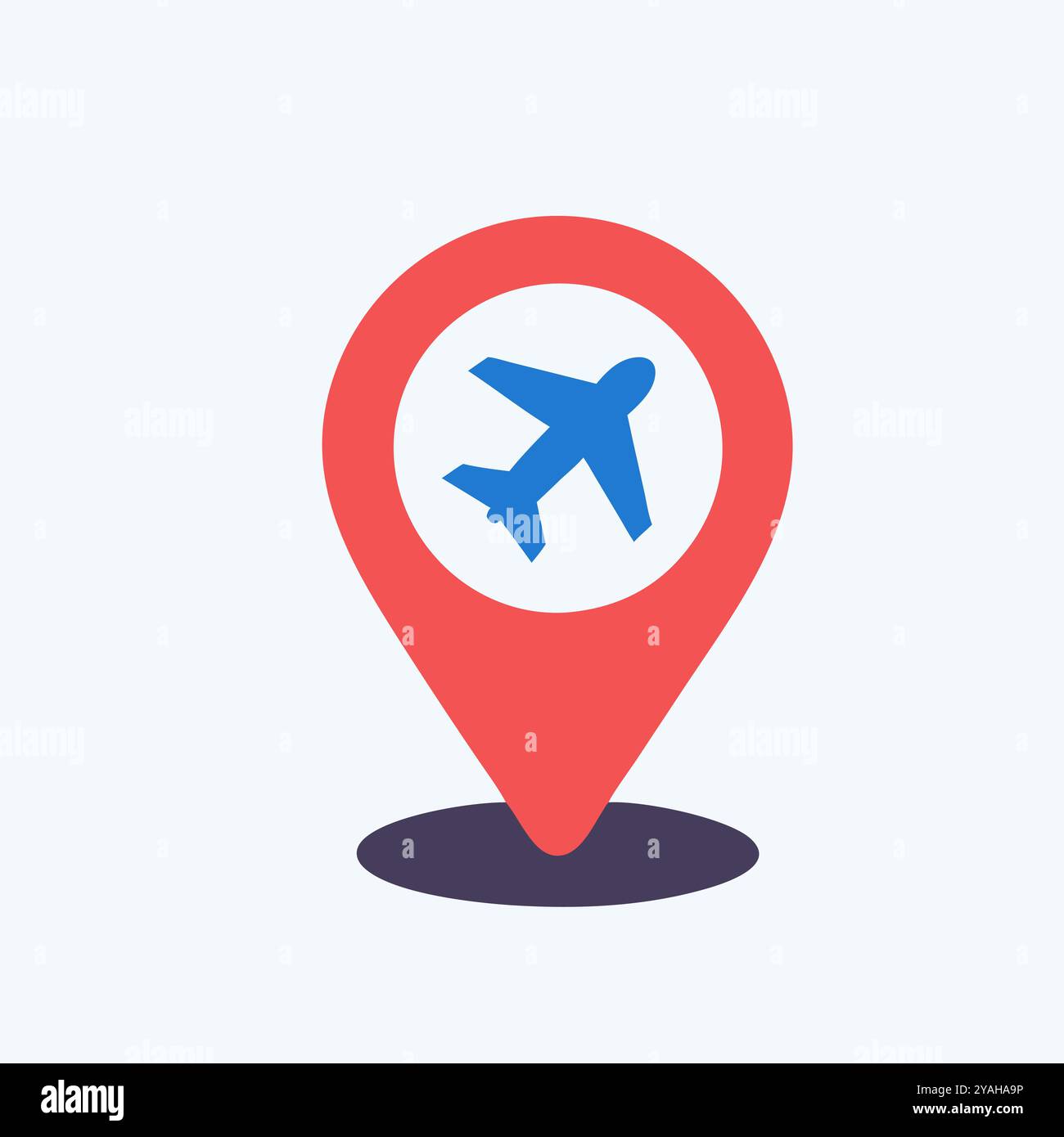 Airport map hi-res stock photography and images - Alamy