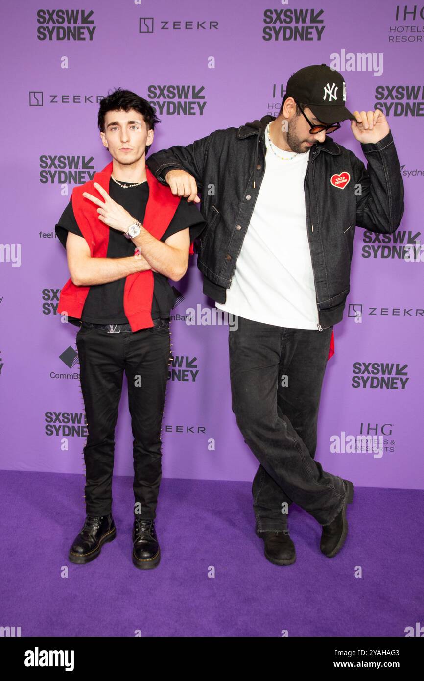 Sydney, Australia. 14th October 2024: Ash Hodgkinson and Nick Will ...