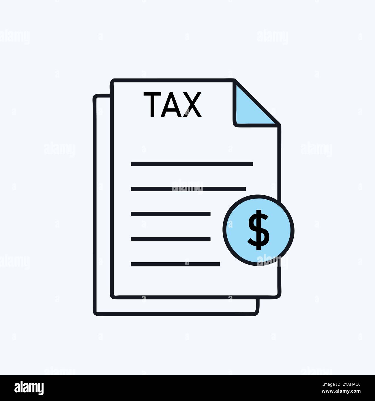 Taxpayer information Stock Vector Images - Alamy