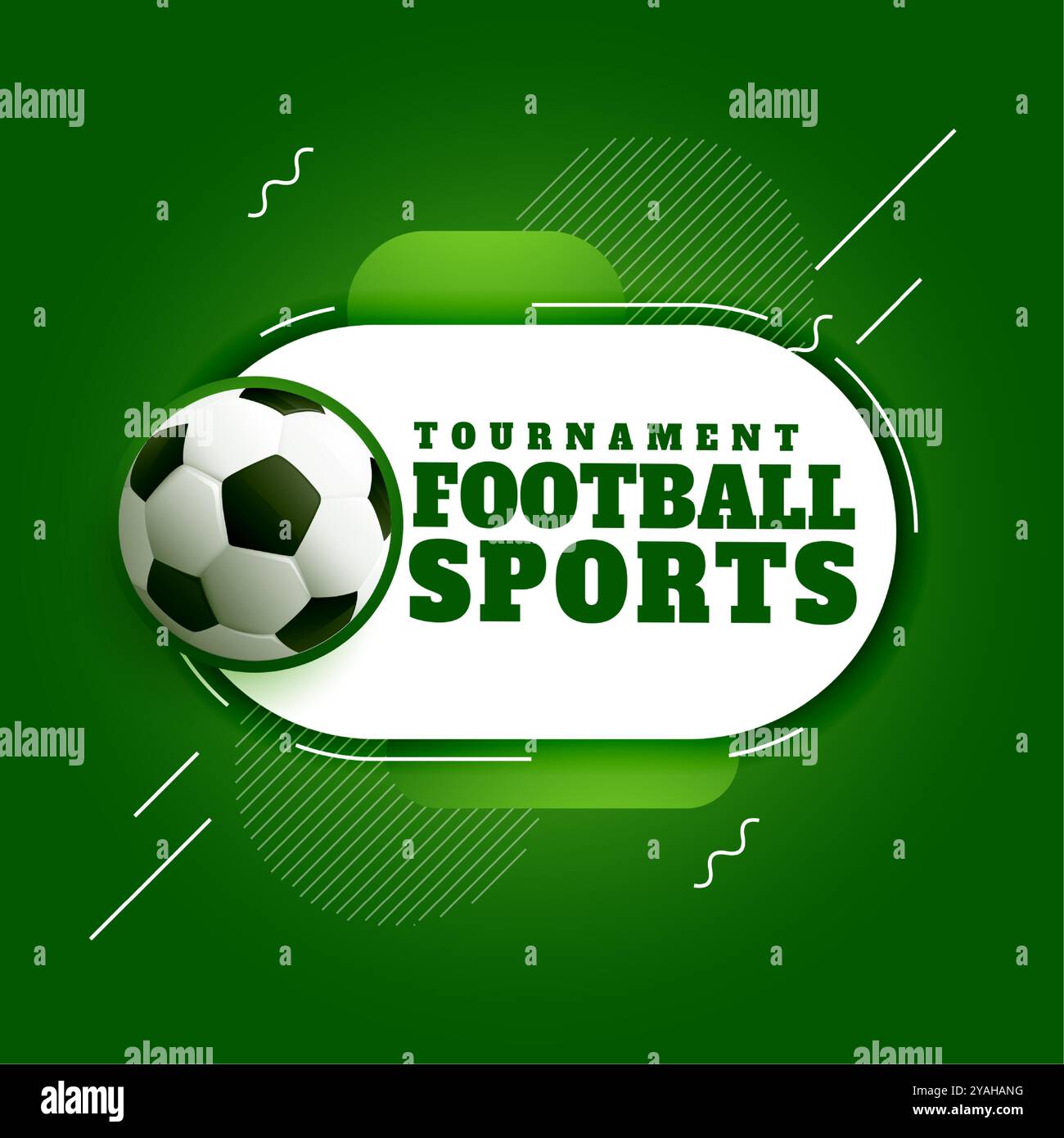 modern soccer ball championship background play for fun vector Stock ...