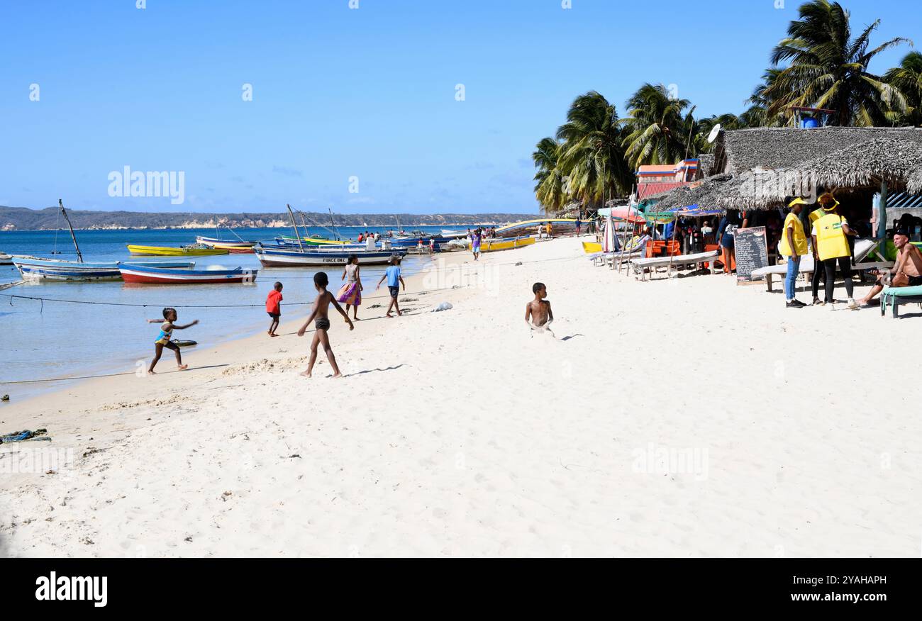Ramena beach. Traditional fishing boats. Antsiranana, Diana region ...