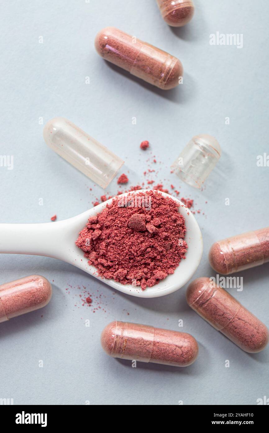 Medical drug capsule powder hi-res stock photography and images - Alamy