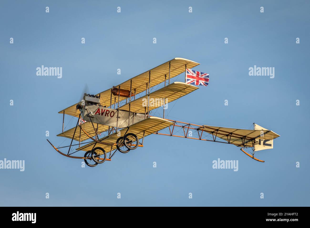 Vintage avro triplane aircraft hi-res stock photography and images - Alamy