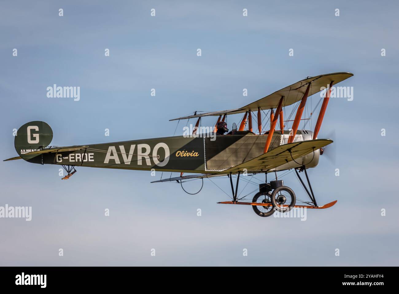 Avro 504K 'G-EROE', Old Warden Airfield, Biggleswade, Bedfordshire ...
