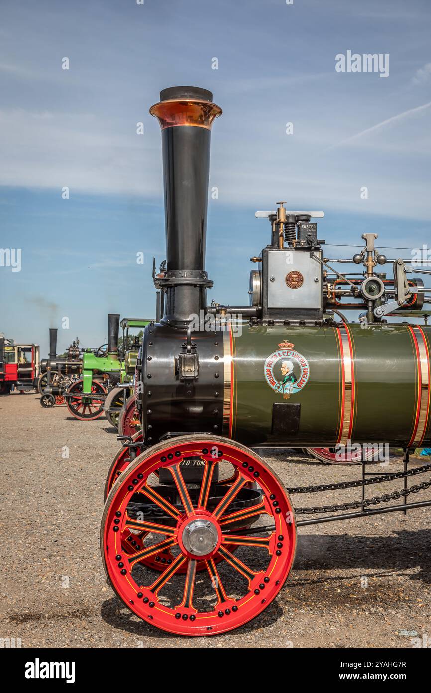 William Foster & Co Ltd Traction engine VL3465 'Barbara' , Old Warden ...