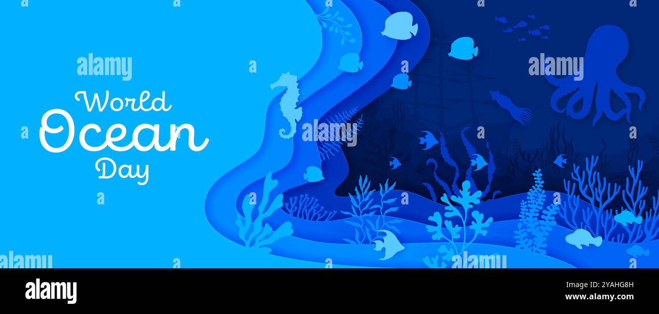 World ocean reef awareness Stock Vector Images - Alamy