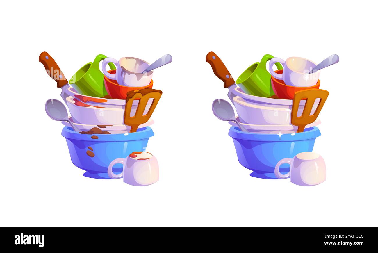 Restaurant plate food leftovers Stock Vector Images - Alamy