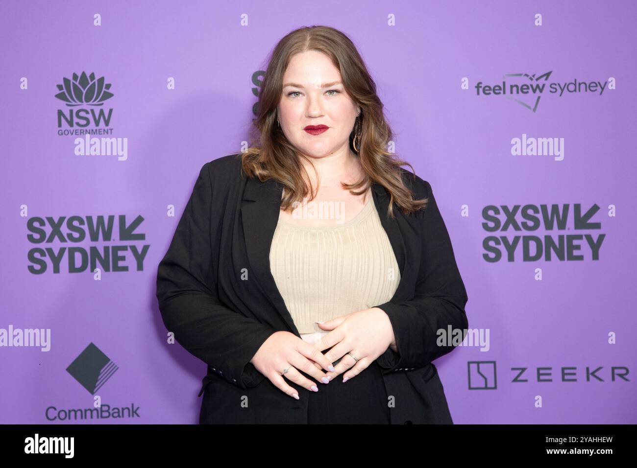 Sydney, Australia. 14th October 2024: Megan Hollier arrives on the ...