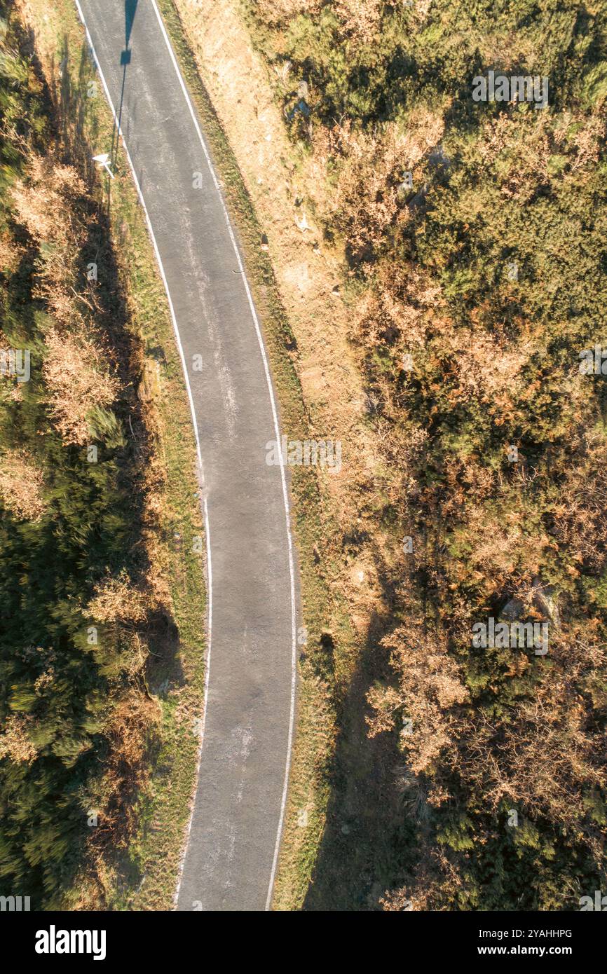 Aerial drone scenery green mountain hi-res stock photography and images ...