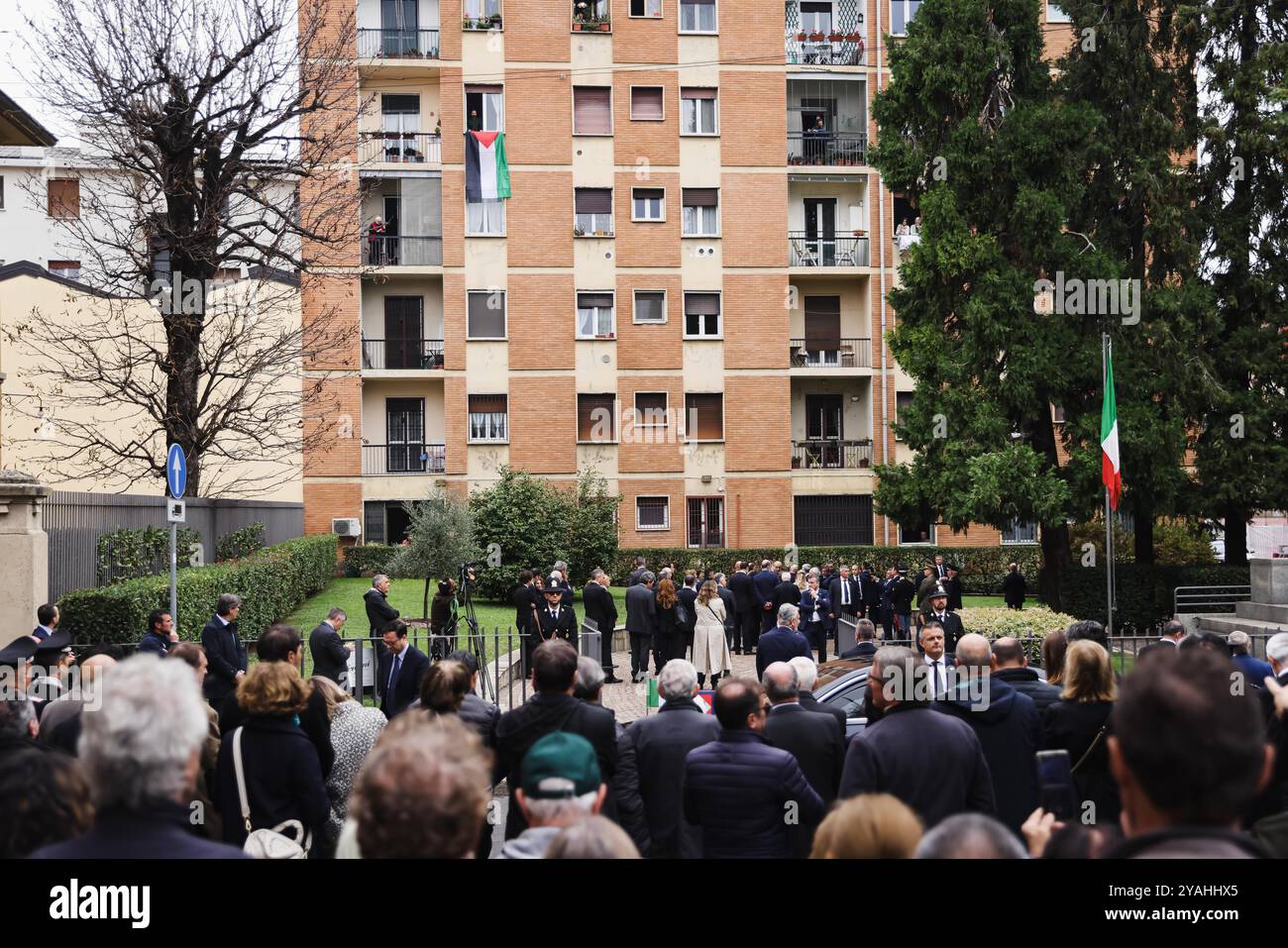 Milan, The ceremony for the 80th anniversary of the massacre of the ...