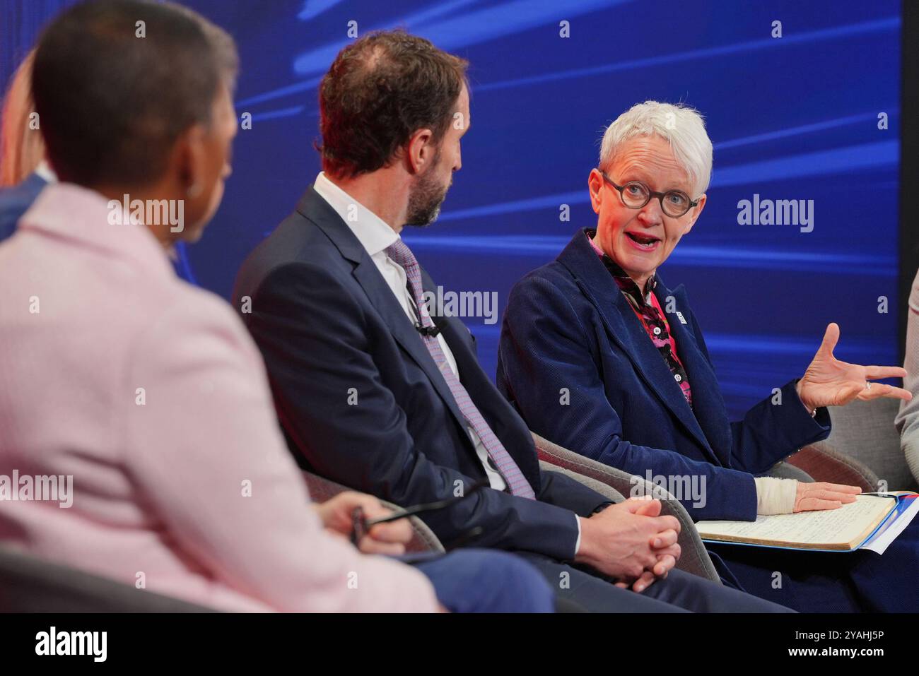 (left to right) Actress, writer, director and producer Adjoa Andoh, Sir ...