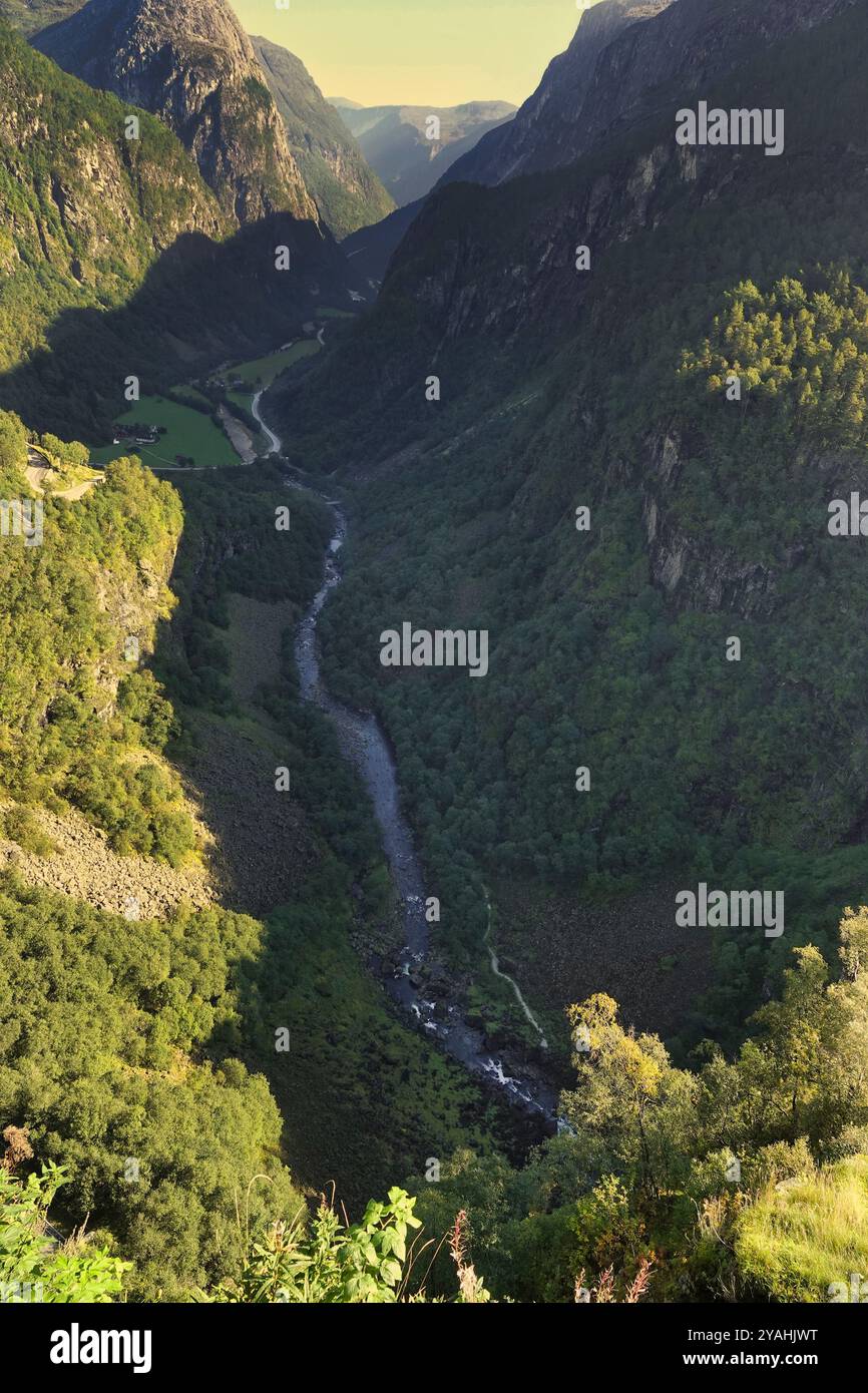 Stalheim panoramic terrace hi-res stock photography and images - Alamy